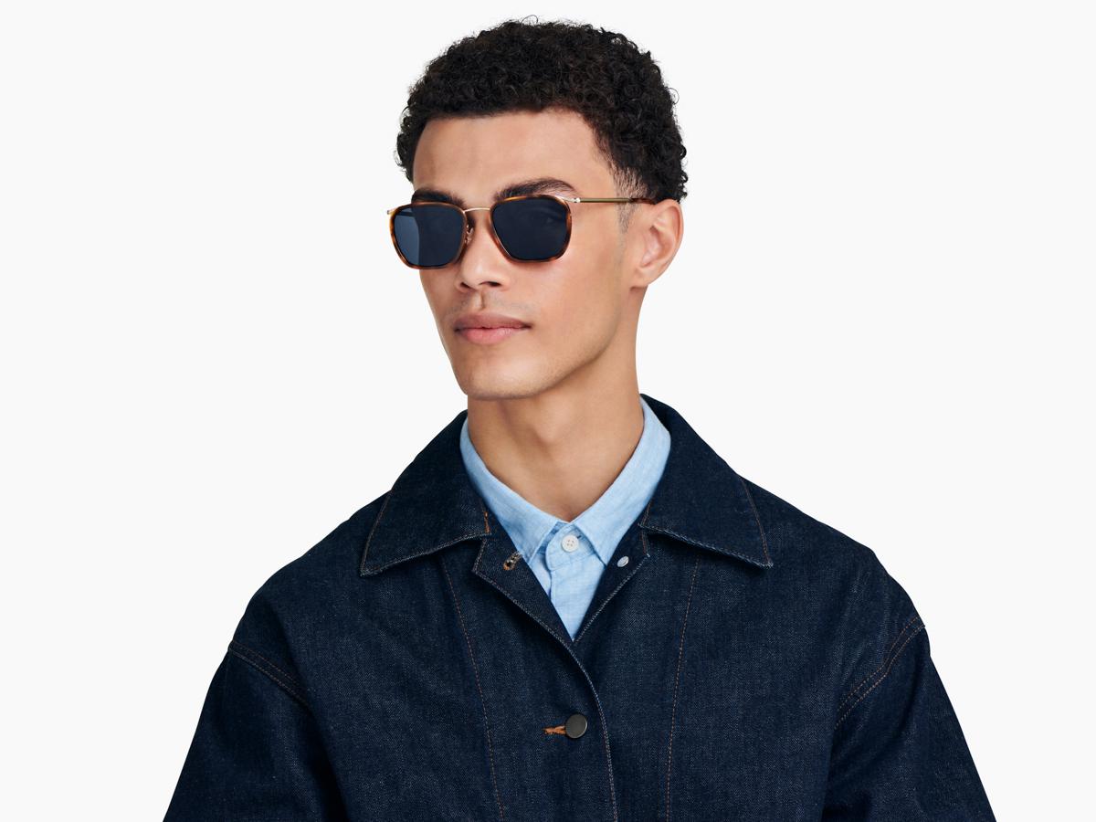 Callen Sunglasses in Oak Barrel with Riesling