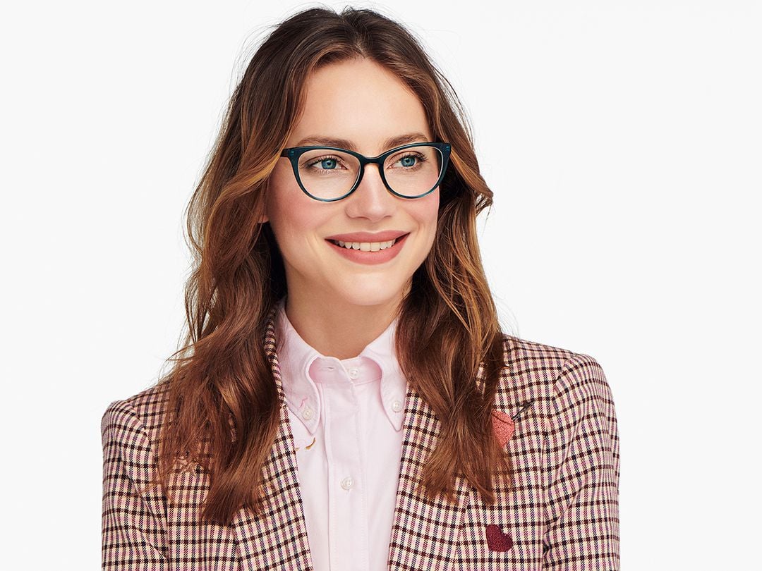 Shea Eyeglasses in Peacock Green | Warby Parker