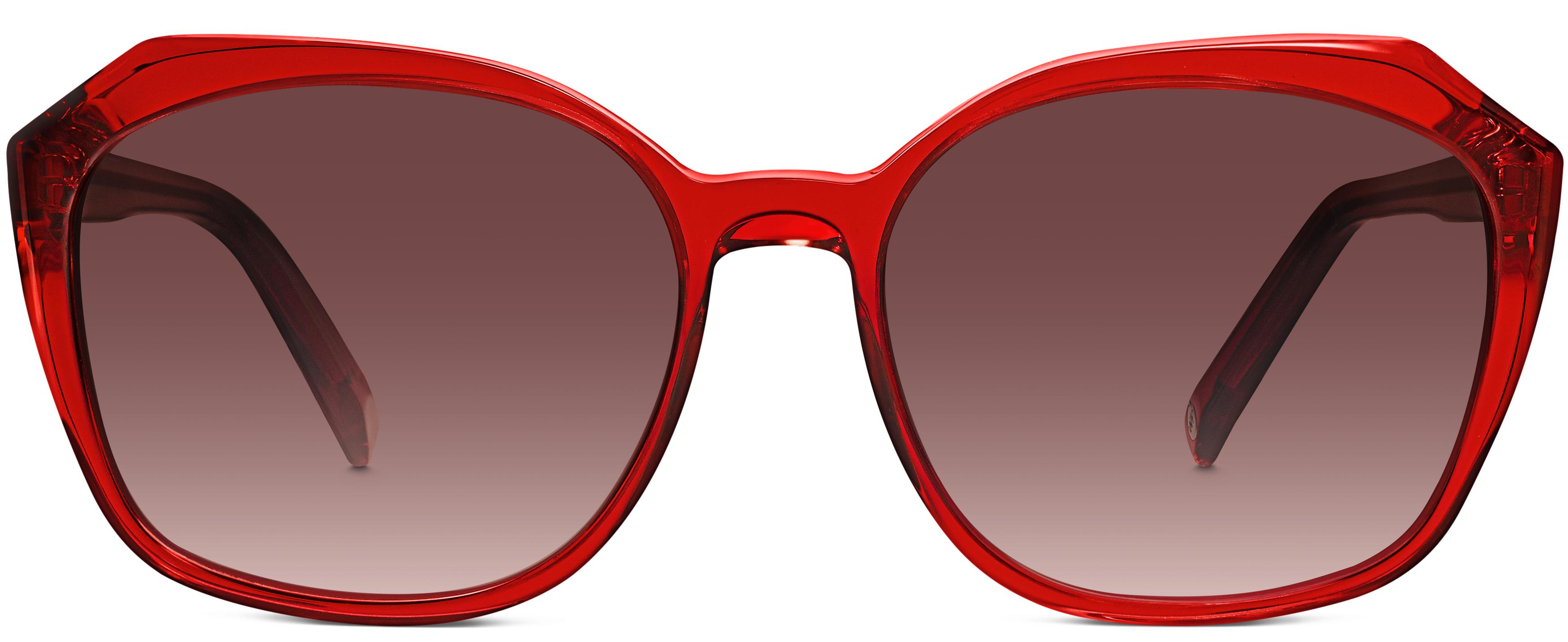 Nancy Sunglasses in Ruby | Warby Parker