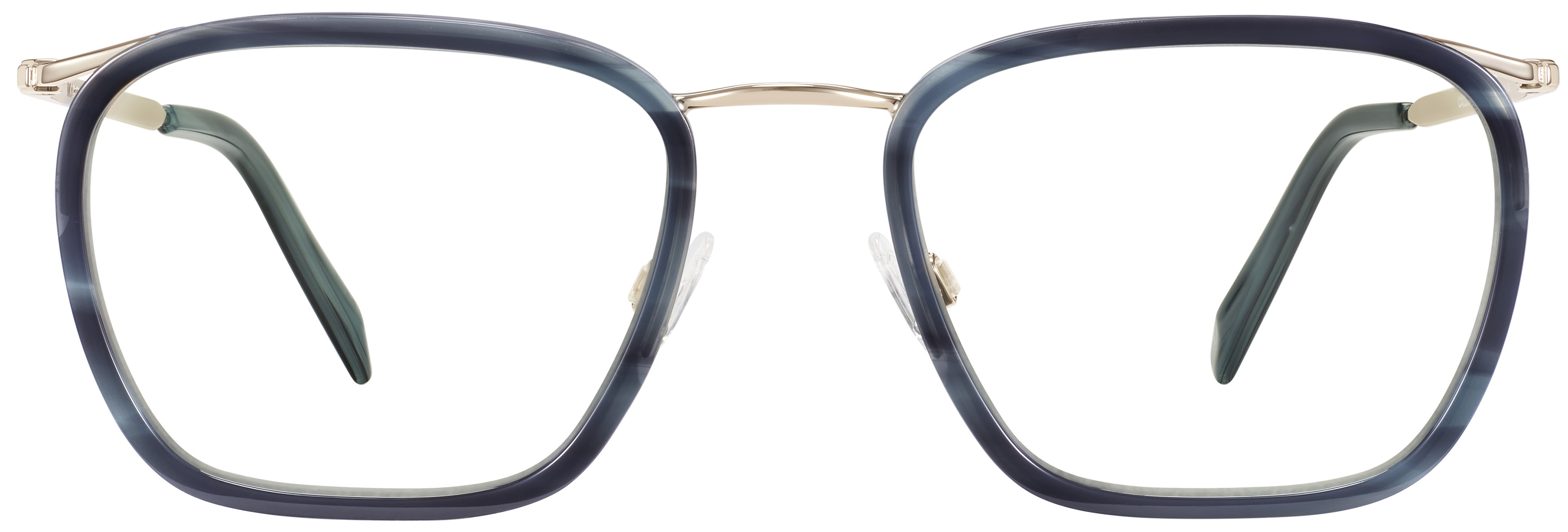 Callen Eyeglasses in Striped Pacific with Riesling | Warby Parker