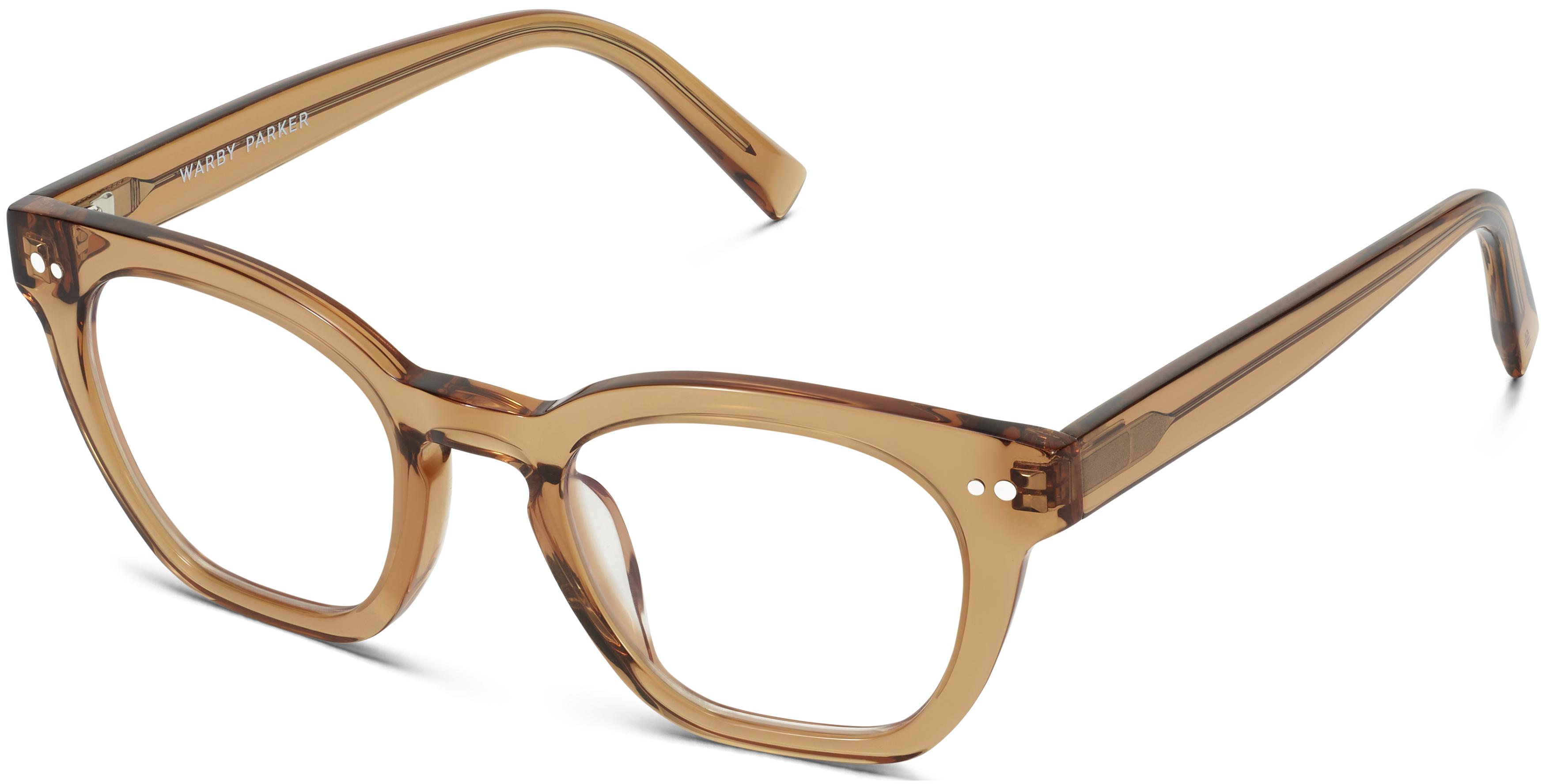 Terrell Eyeglasses in Ginger Crystal