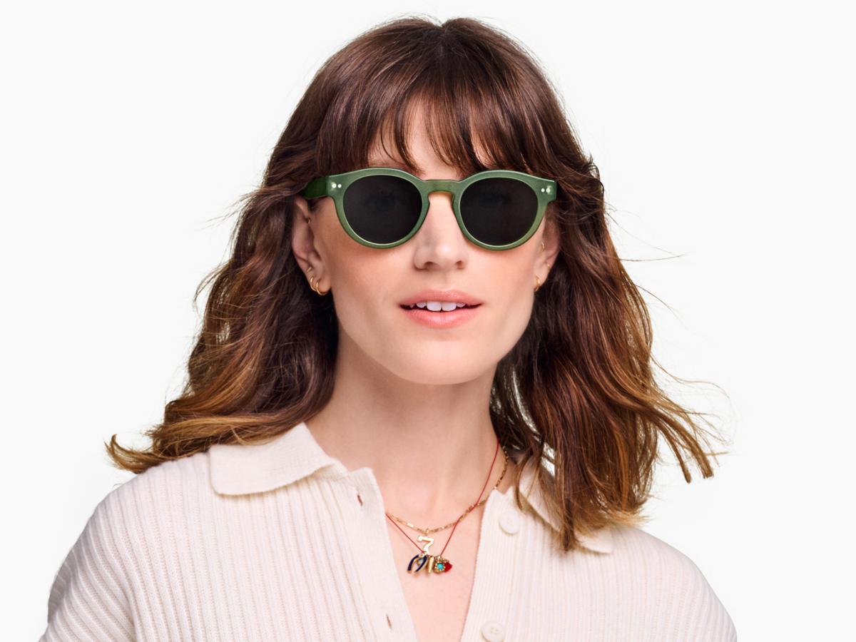 Tal Sunglasses in Rosemary Crystal Matte