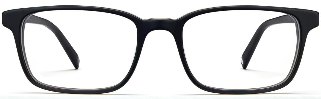 Wilkie Eyeglasses in Black Matte Eclipse | Warby Parker