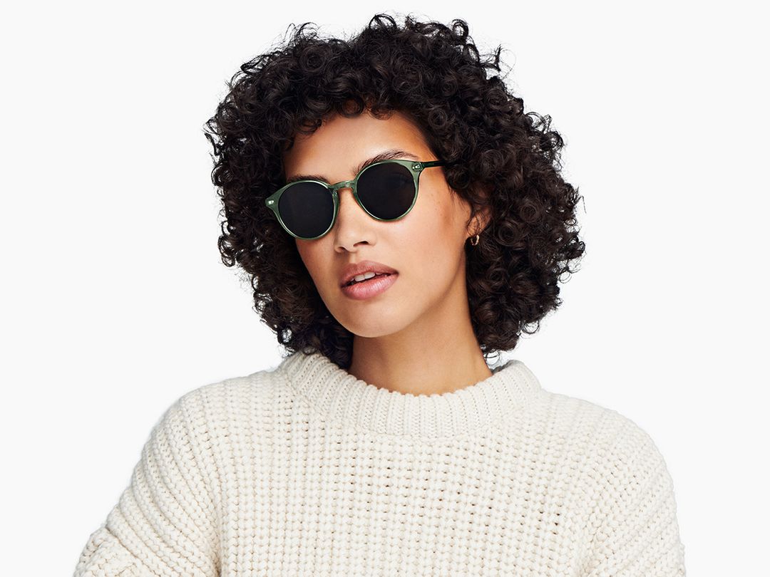 Morgan Sunglasses in Rosemary Crystal | Warby Parker