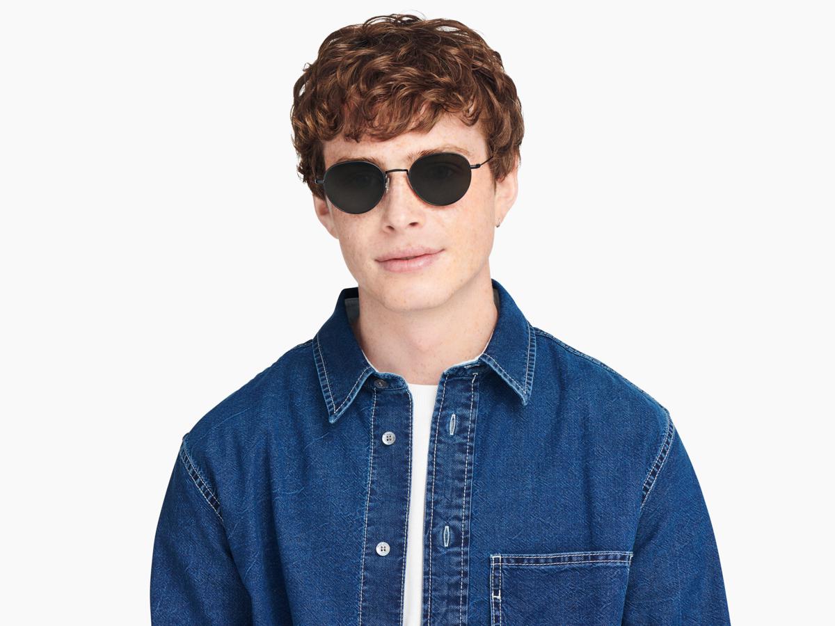 Rafael Sunglasses in Brushed Ink