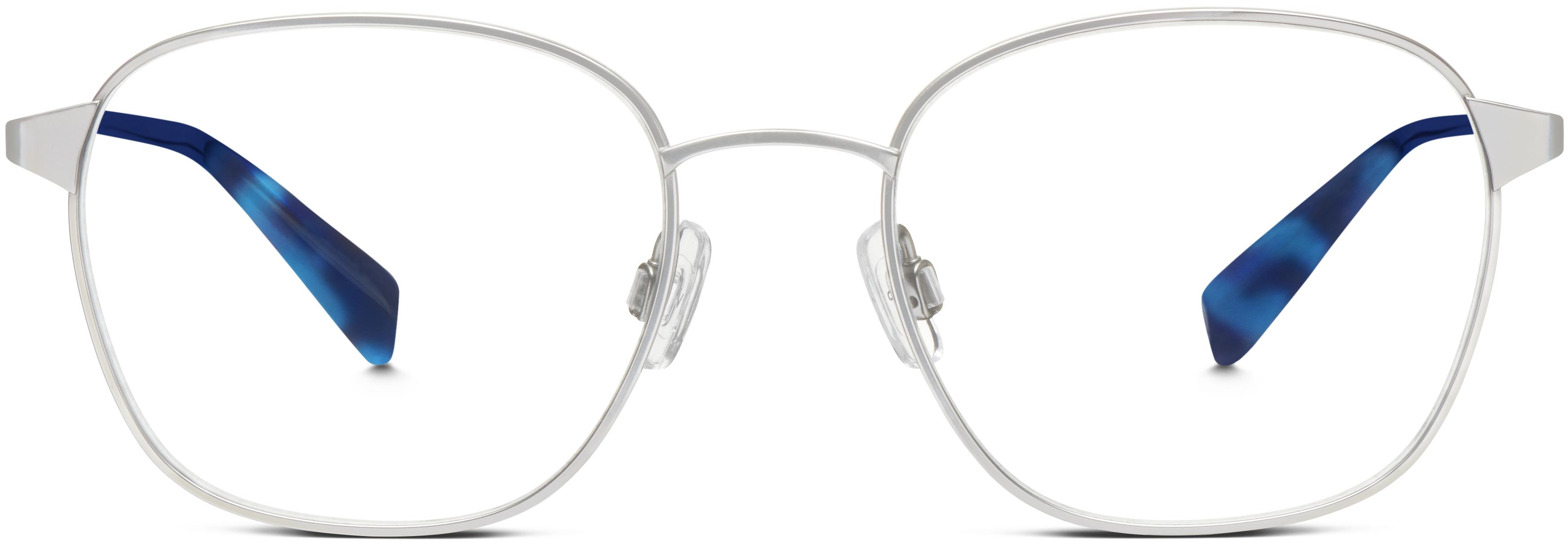 Nesbit Eyeglasses in Jet Silver | Warby Parker