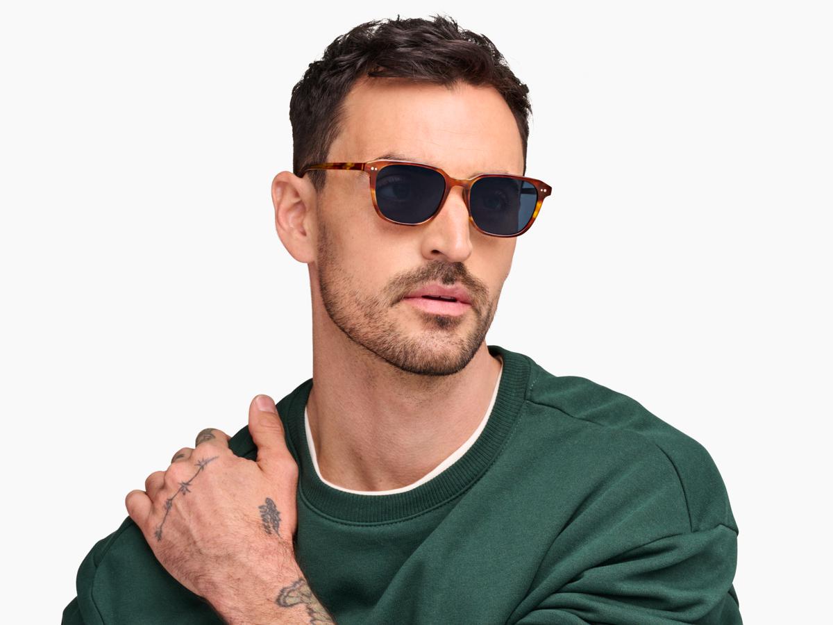 Gooding Sunglasses in Maple Tortoise