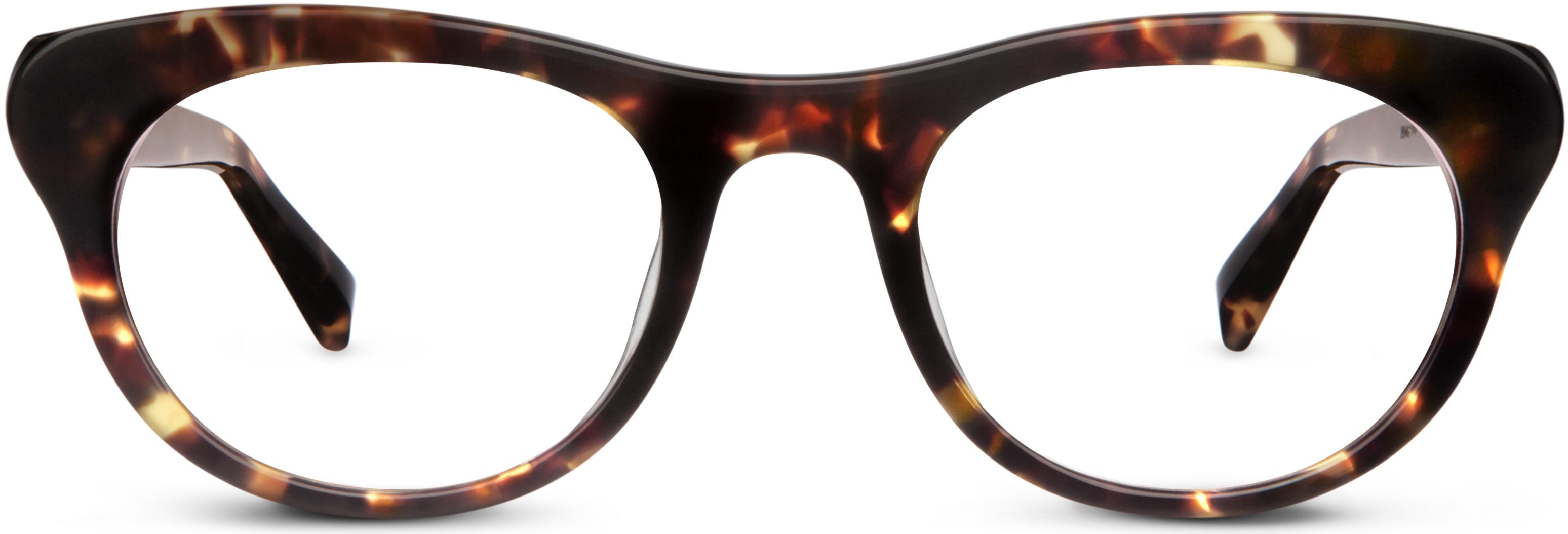 June Eyeglasses in Burnt Lemon Tortoise | Warby Parker