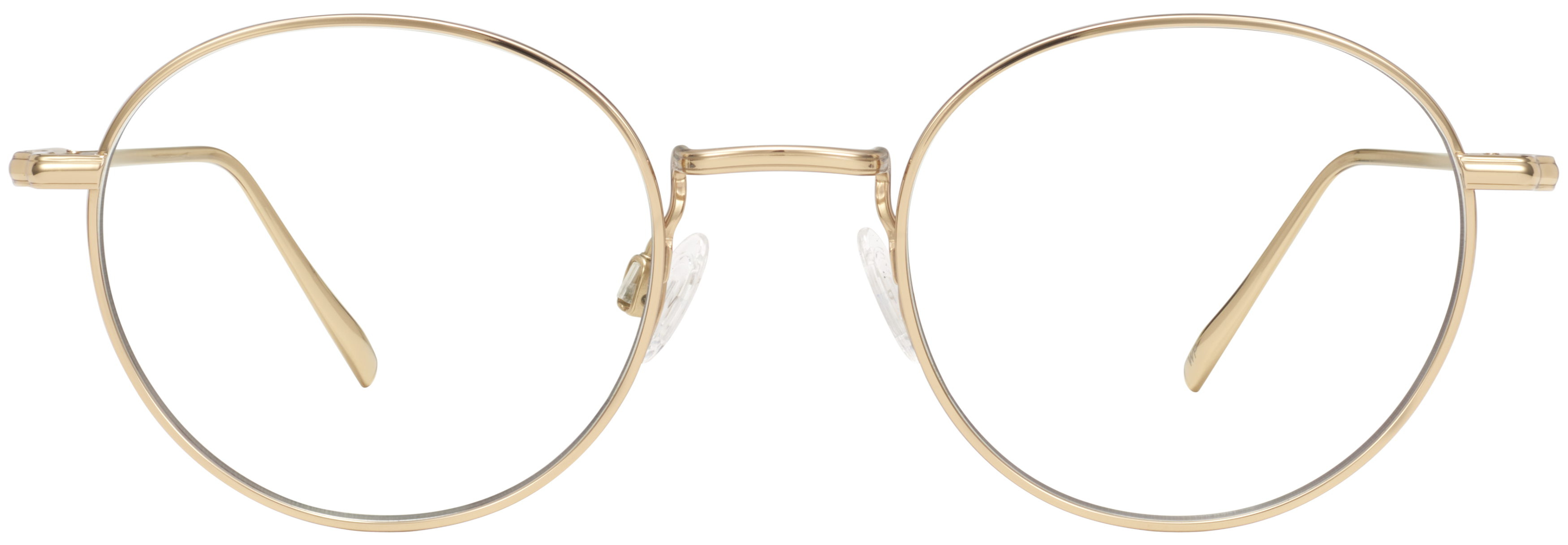 Ellington Eyeglasses in Polished Gold | Warby Parker