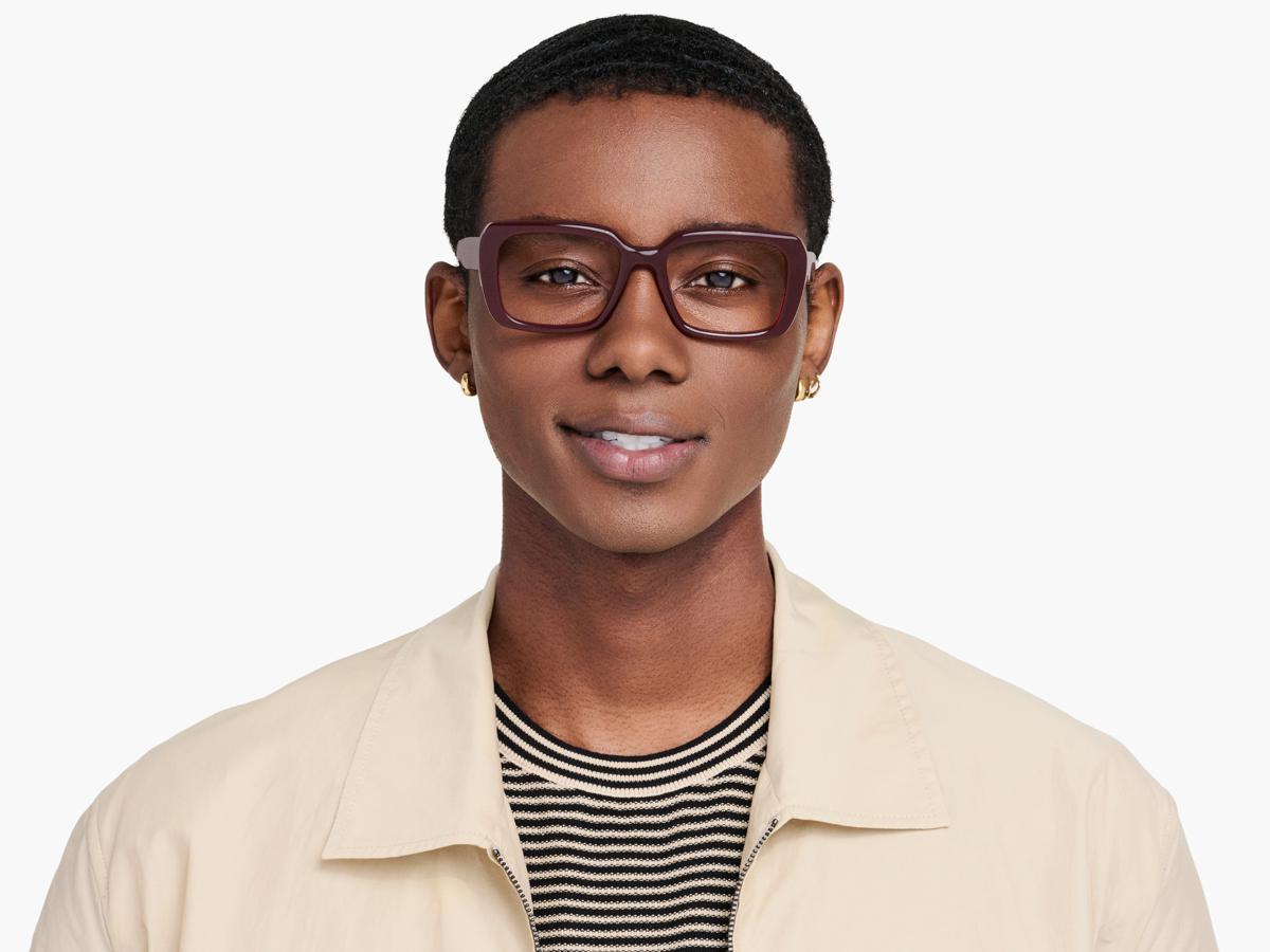 Ketty Eyeglasses in Amarena