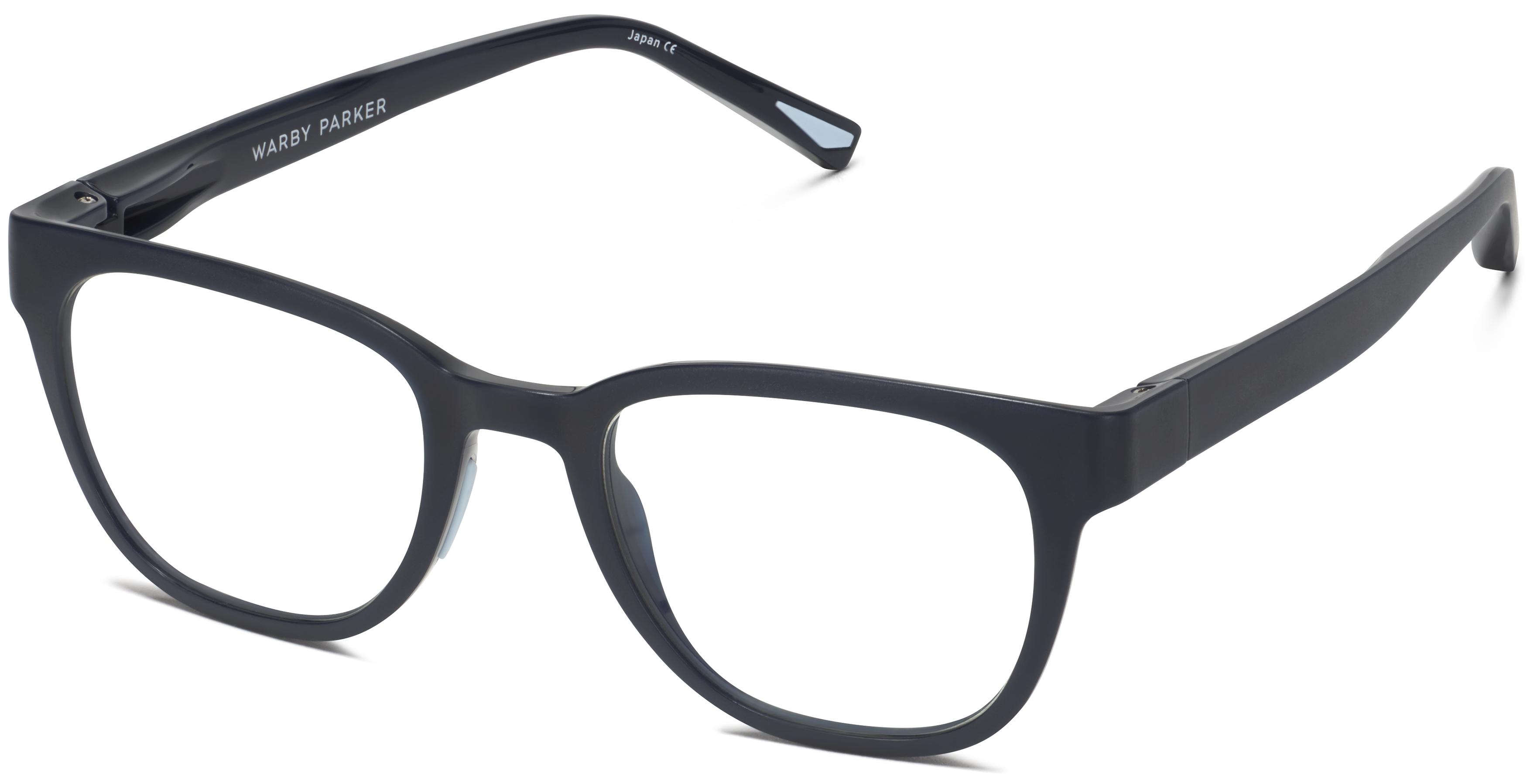 Tally Eyeglasses in Crystal Gulf Matte