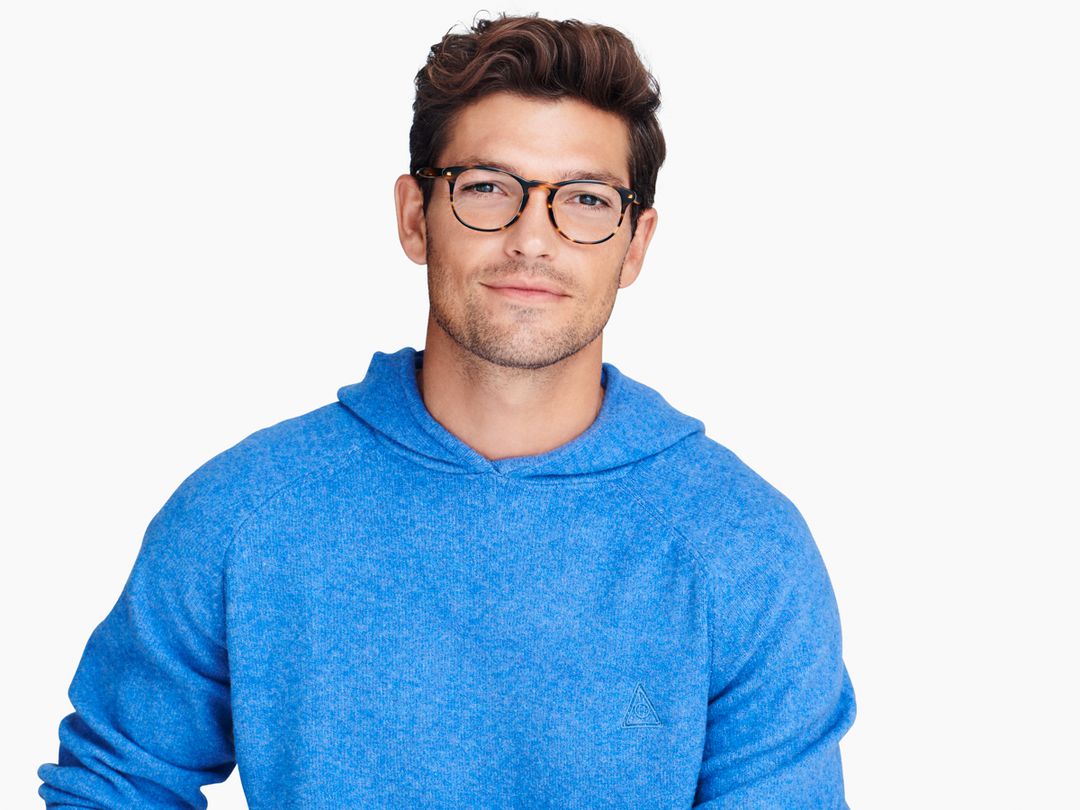 Baker Eyeglasses in Striped Sassafras | Warby Parker