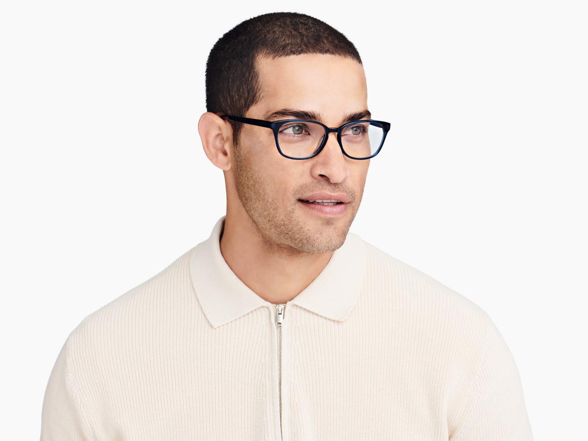 Clemens Eyeglasses in Adriatic Crystal | Warby Parker