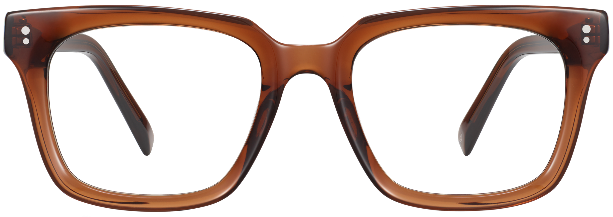 Leland Eyeglasses in Cacao Crystal | Warby Parker