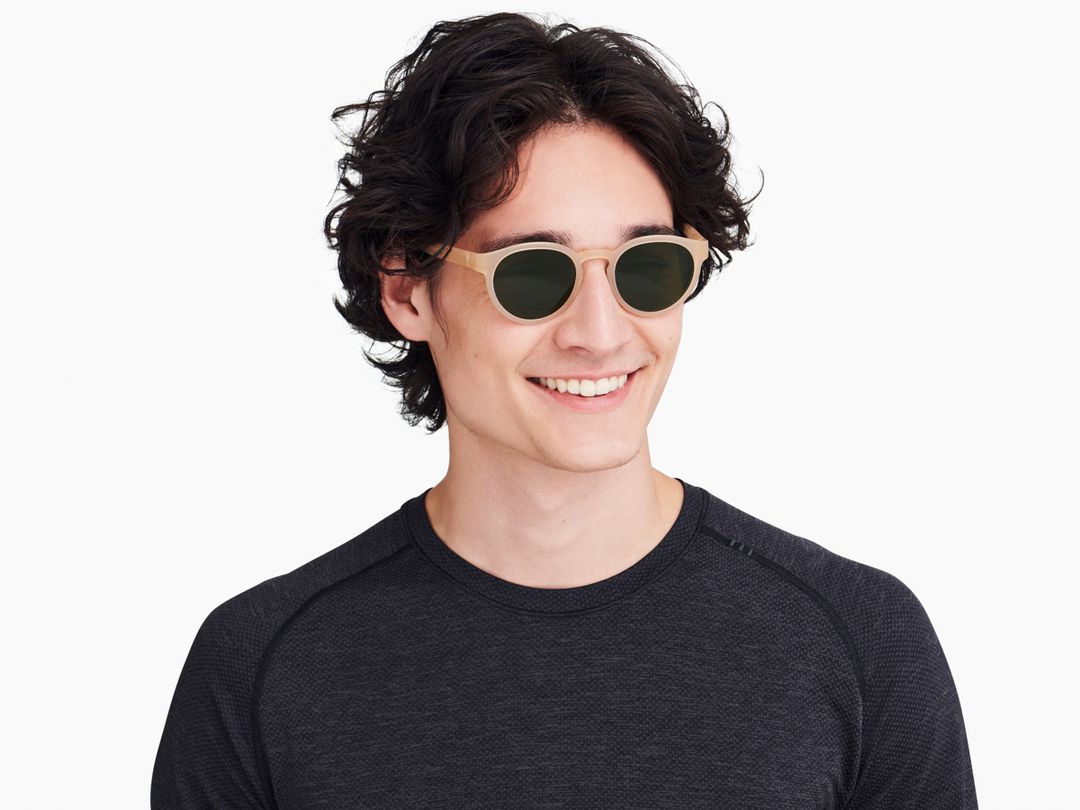 Callum Sunglasses in Buttermilk Matte | Warby Parker