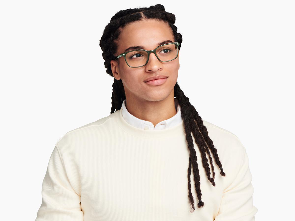 Weathers Eyeglasses in Rosemary Crystal