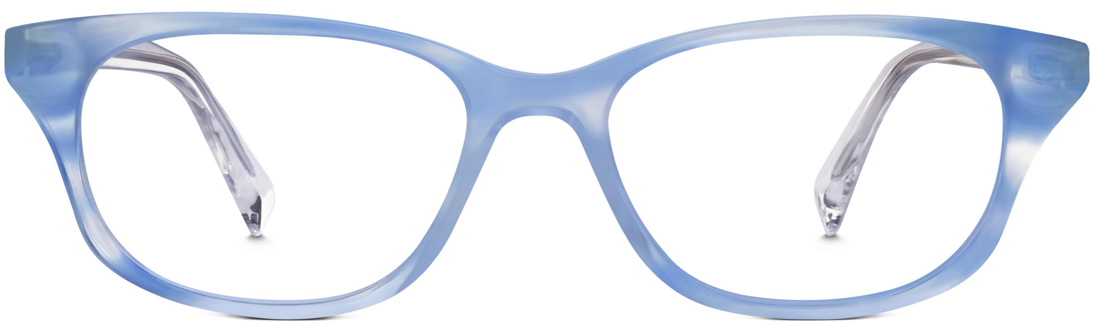 Rose Eyeglasses in Cloud Blue | Warby Parker