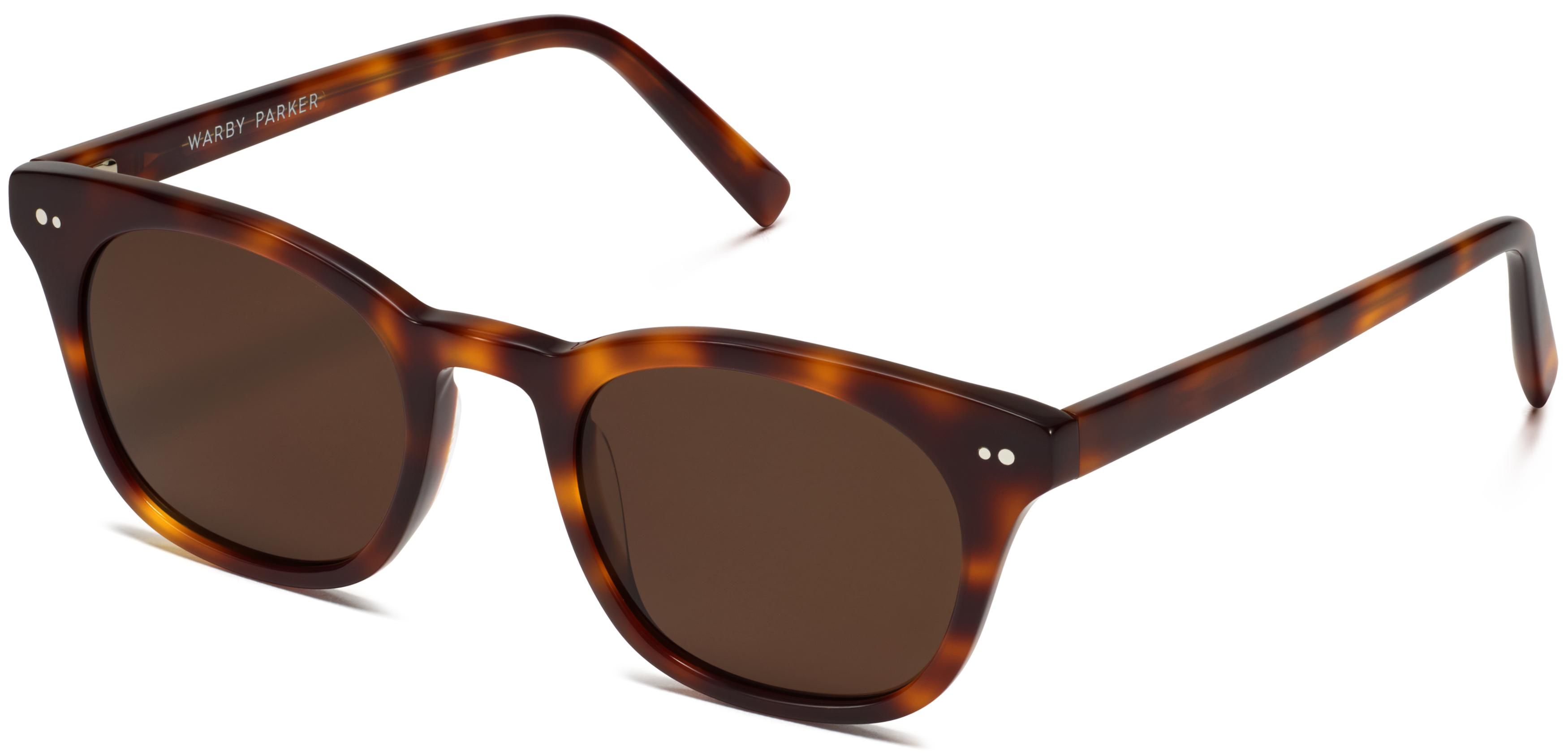 Newman Sunglasses in Woodgrain Tortoise