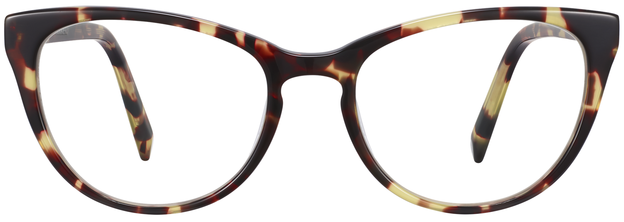 Shea Eyeglasses in Burnt Lemon Tortoise | Warby Parker