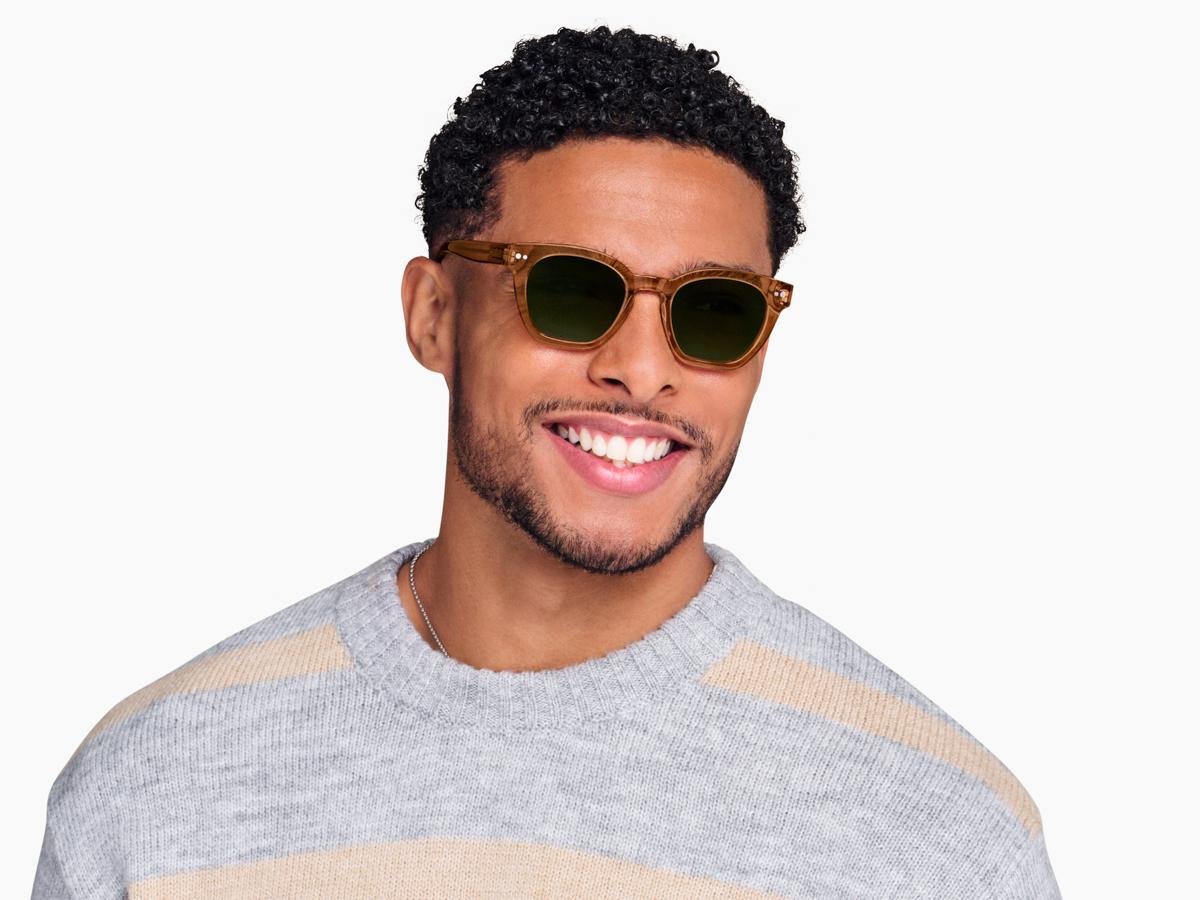 Terrell Sunglasses in Ginger Crystal