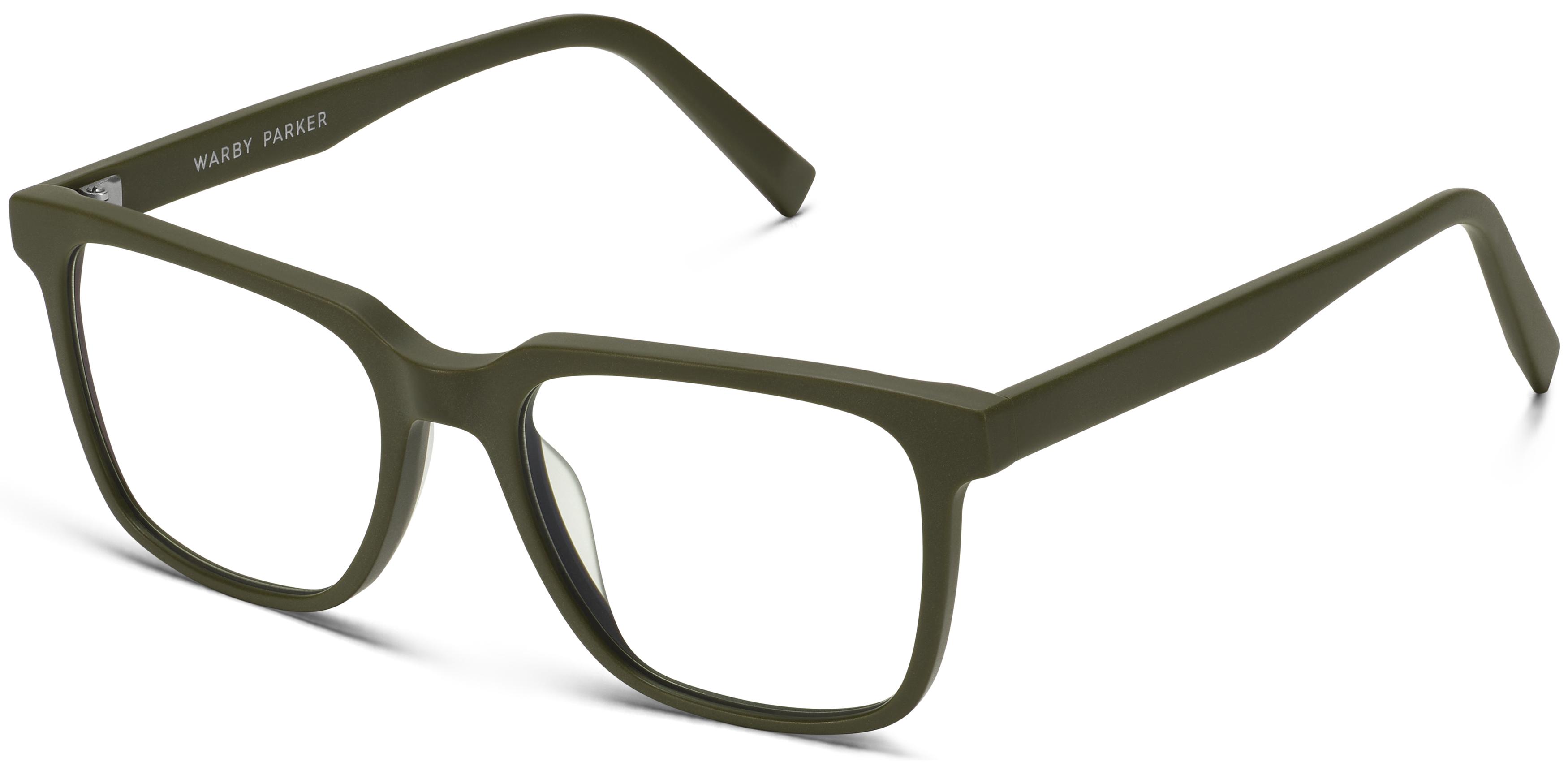 Chamberlain Eyeglasses in Olive Matte