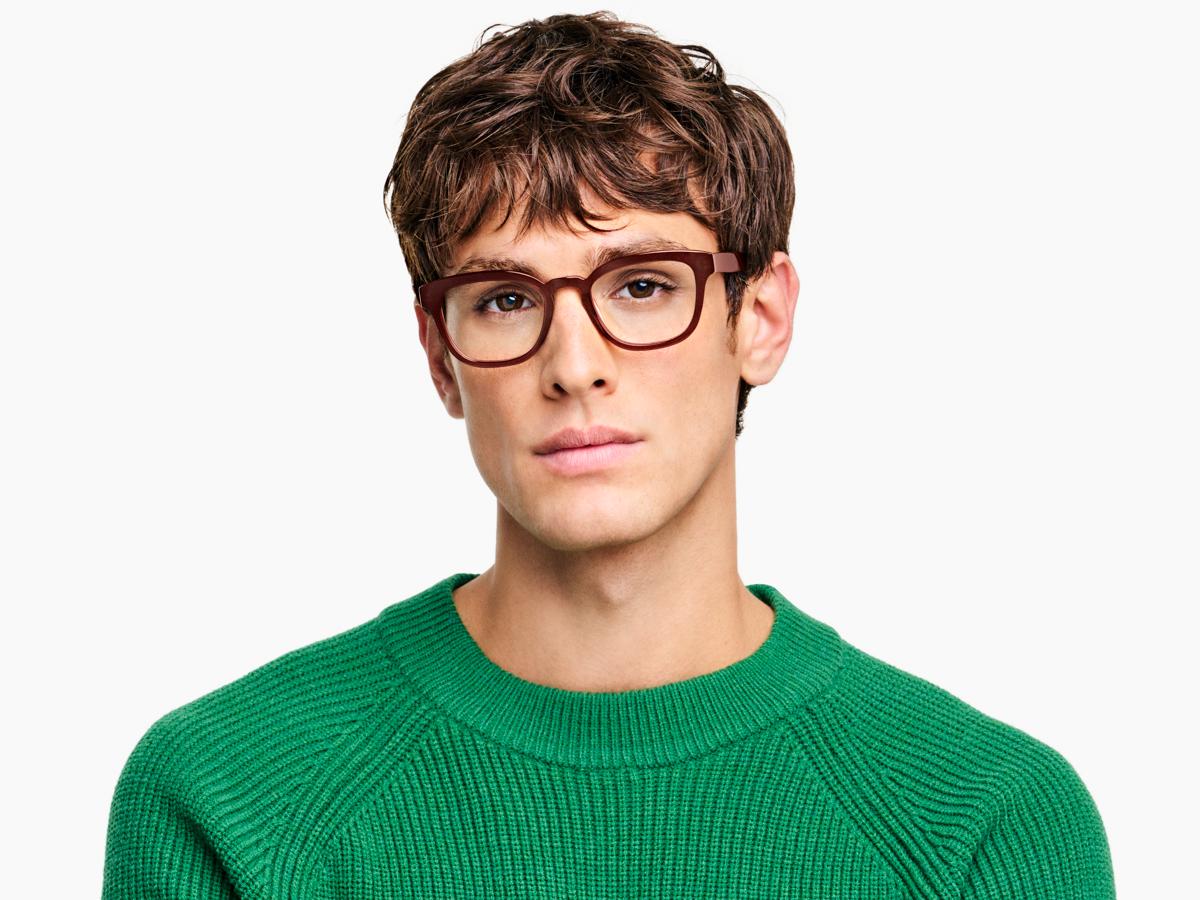 Lucien Eyeglasses in Umber Crystal
