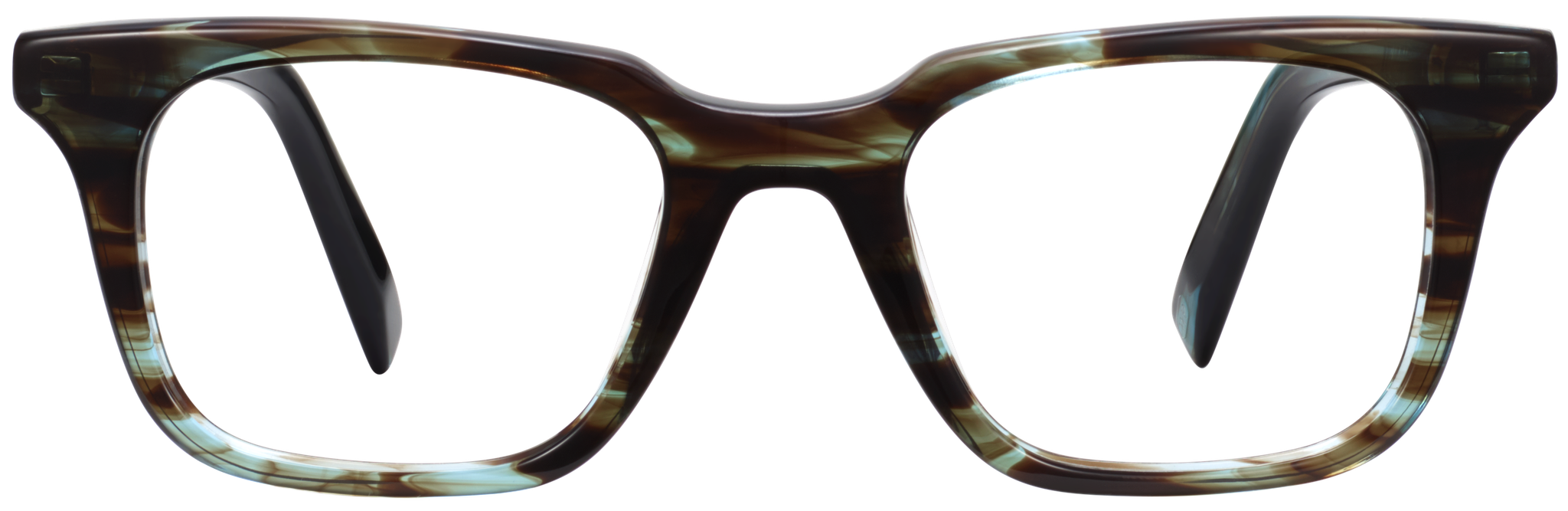 Clark Eyeglasses in Blue Marblewood | Warby Parker