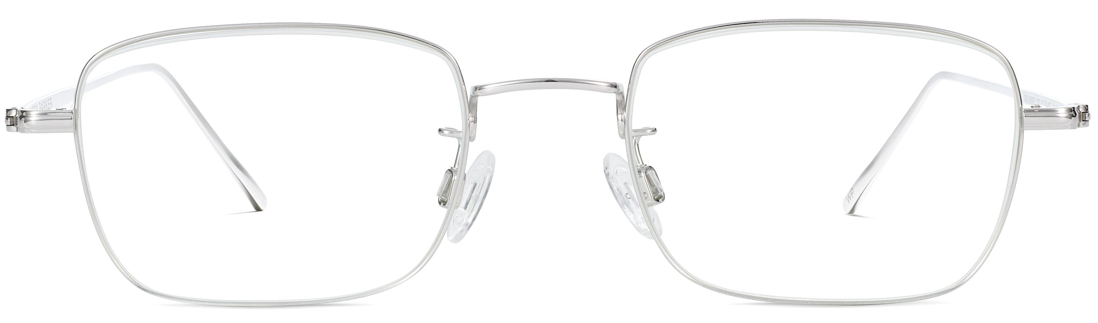Brookner Eyeglasses in Polished Silver | Warby Parker