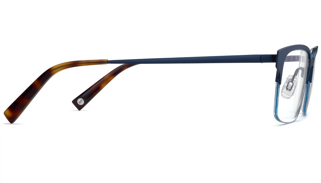 James Eyeglasses in Brushed Navy | Warby Parker