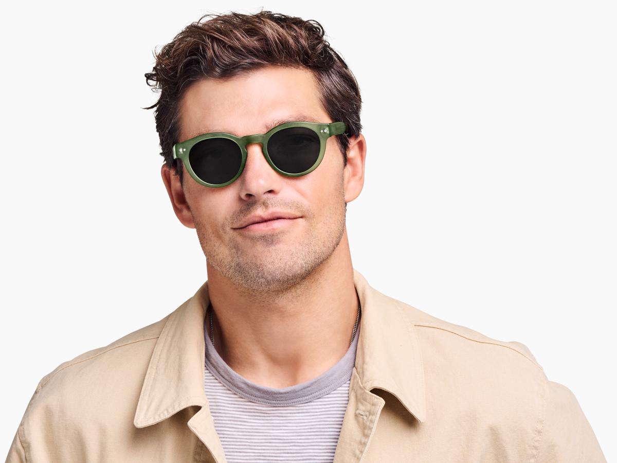Tal Sunglasses in Rosemary Crystal Matte