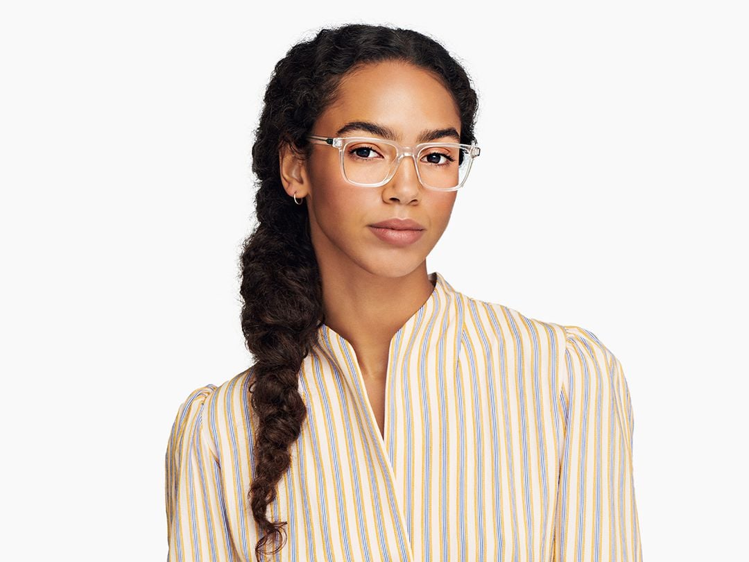 Chamberlain Eyeglasses in Crystal | Warby Parker