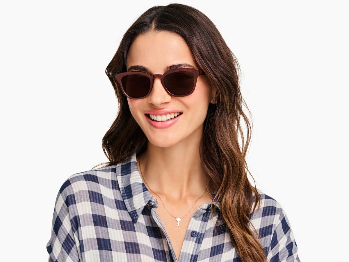 Lucien Sunglasses in Umber Crystal