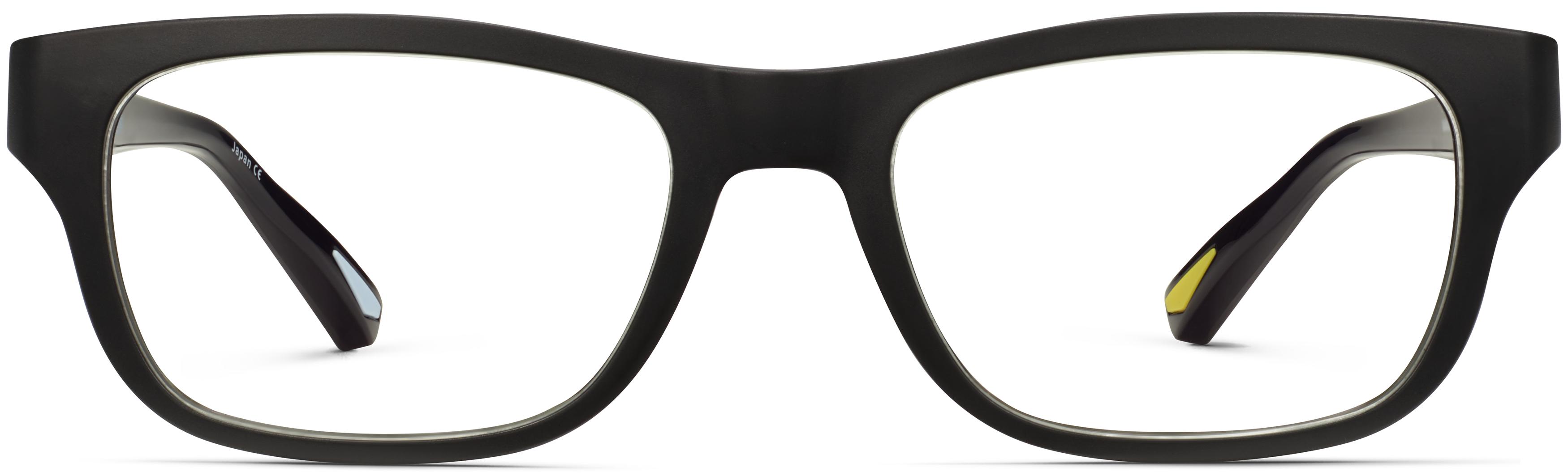 Wade Eyeglasses in Raven Matte