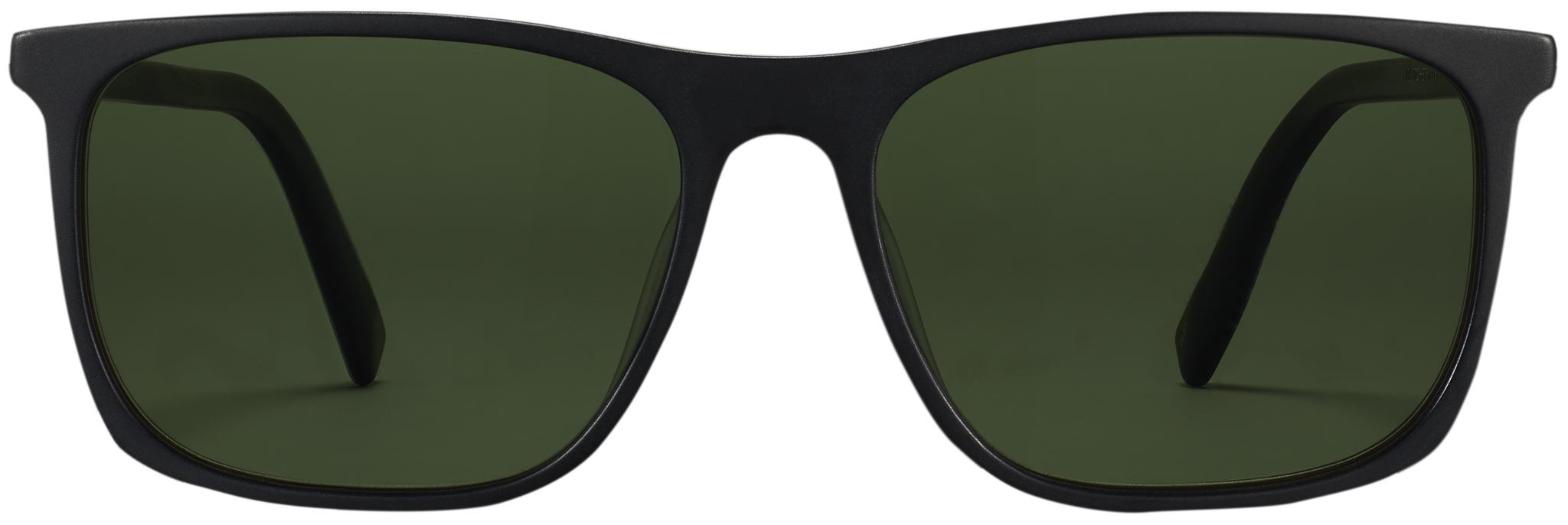 Fletcher Low Bridge Fit Sunglasses in Black Matte Eclipse | Warby Parker