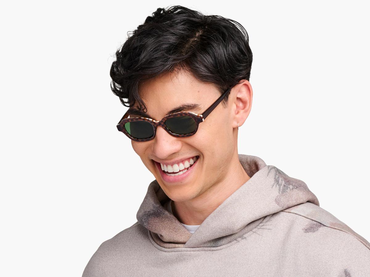 Cherman Sunglasses in Checkmate Brown
