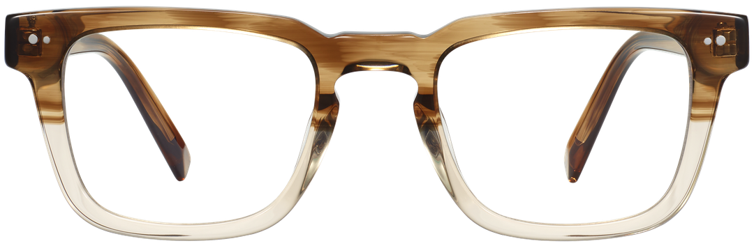 Cullen Eyeglasses in Chestnut Crystal Fade | Warby Parker