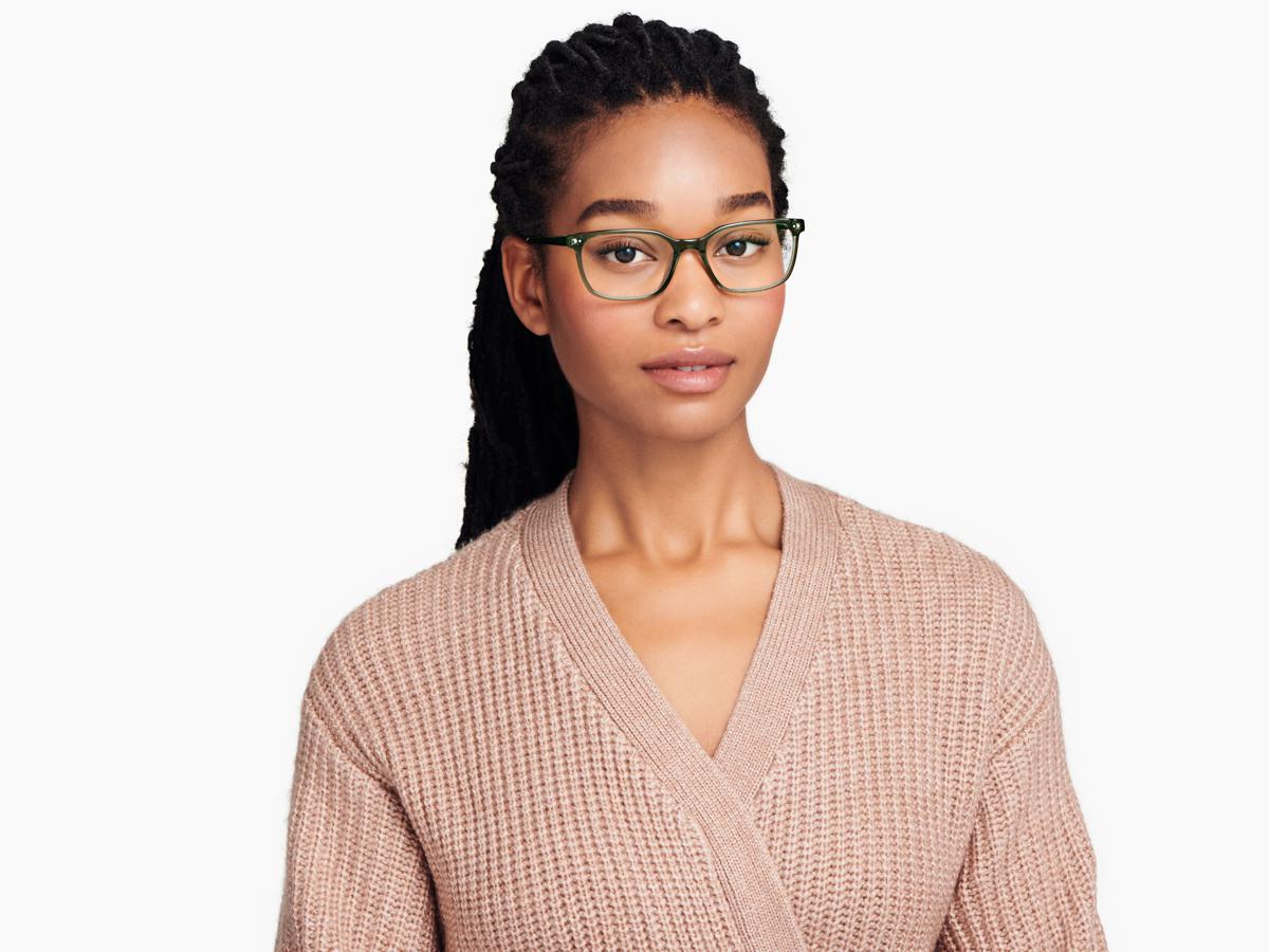 Weathers Eyeglasses in Rosemary Crystal