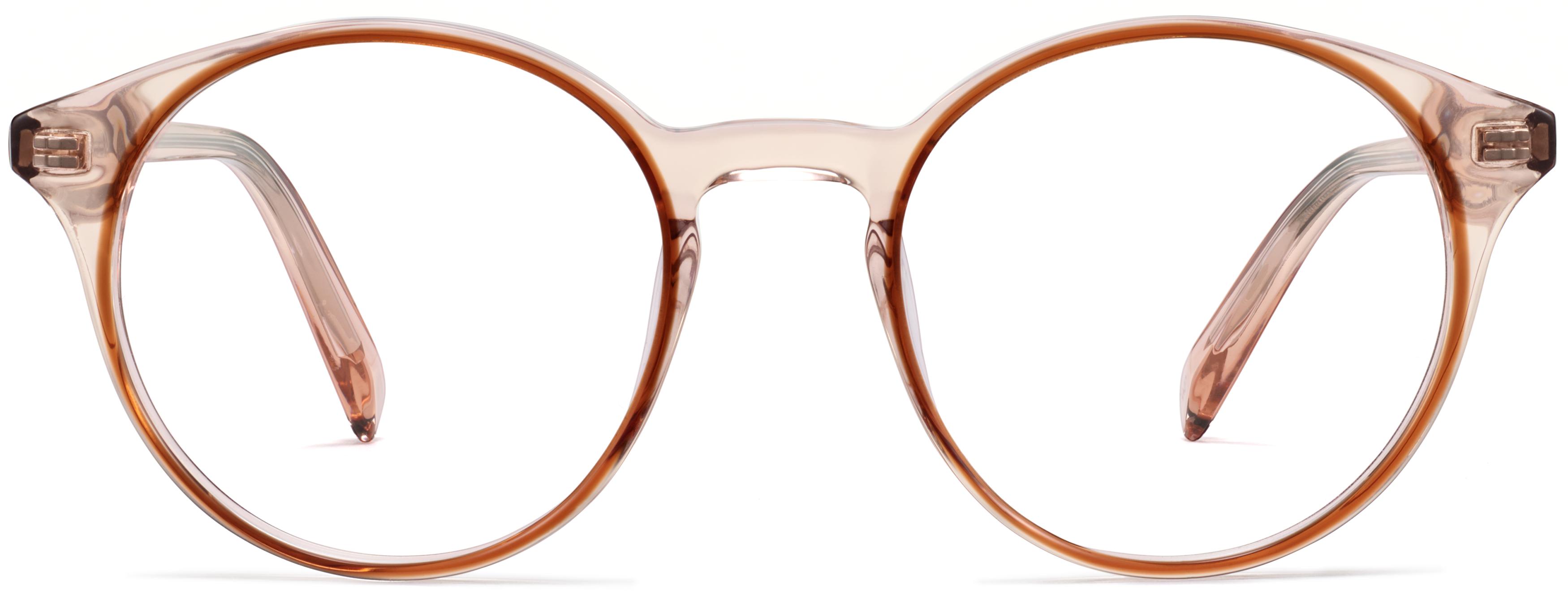 Morgan Eyeglasses in Traced Cedar Crystal | Warby Parker