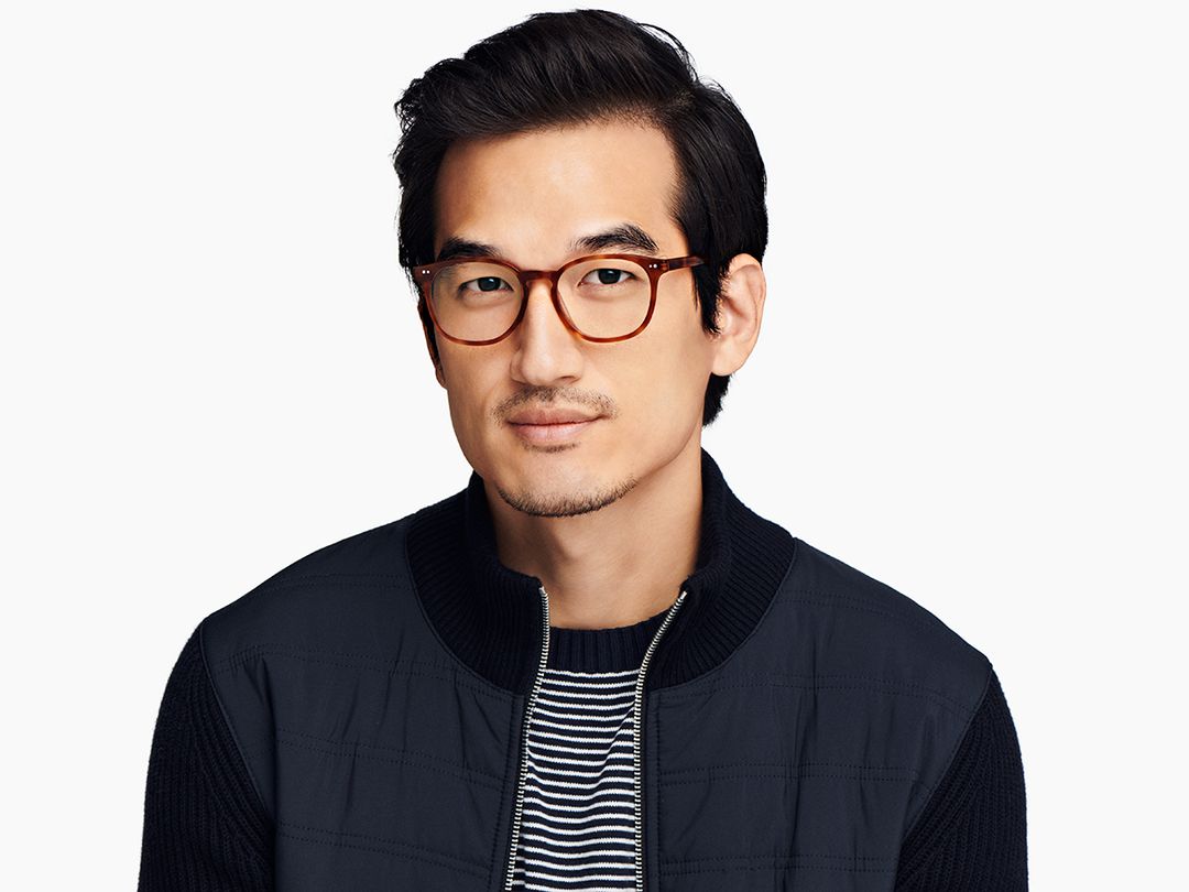 Carlton Eyeglasses in Sequoia Tortoise | Warby Parker