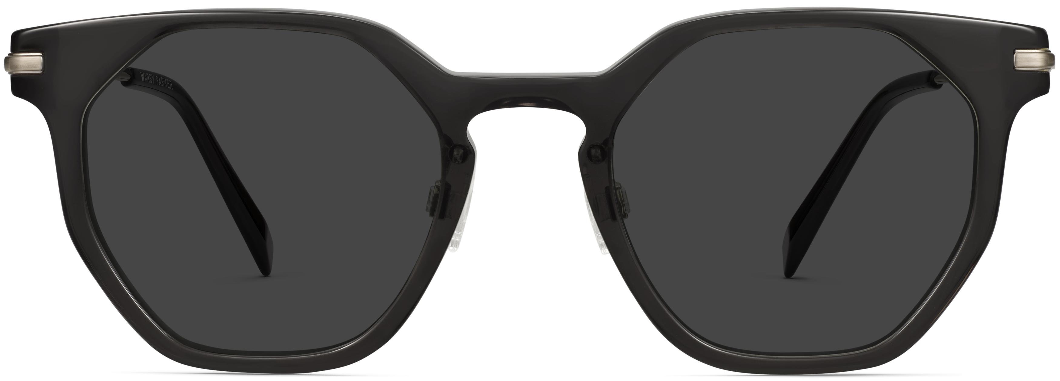 Adair Sunglasses in Licorice Crystal with Antique Silver | Warby Parker