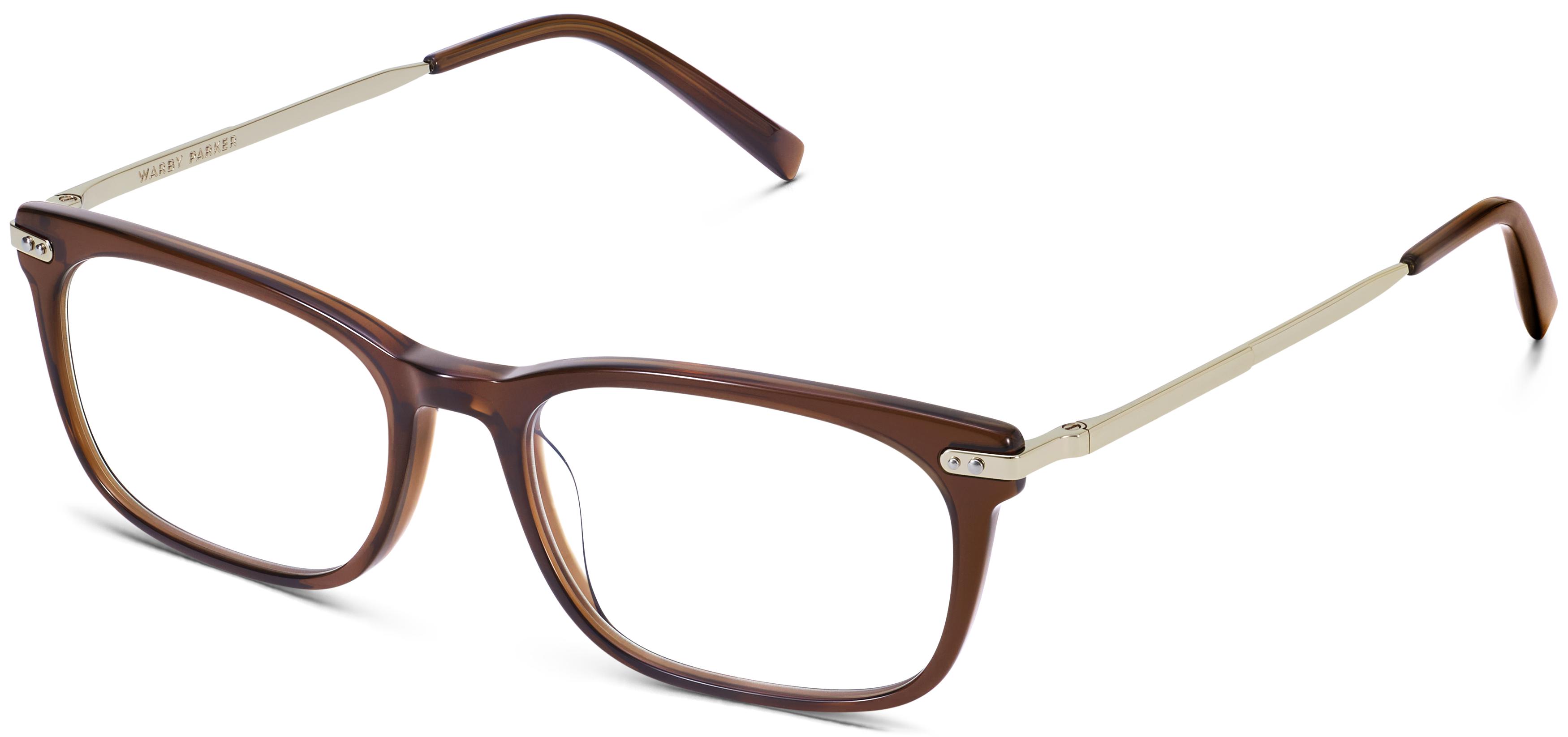 Claude Eyeglasses in Umber Crystal with Riesling