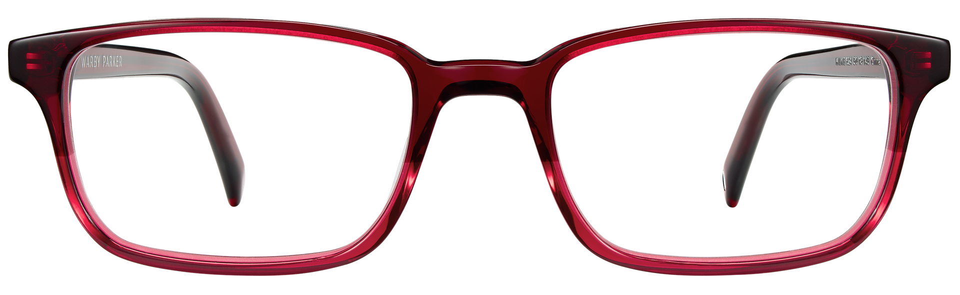 Wilkie Eyeglasses in Berry Crystal Fade | Warby Parker